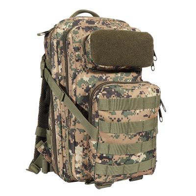 China 600D Oxford Tactical Backpack 30L Capacity 44x24x26cm Outdoor Military Hiking Bag with MOLLE System for sale