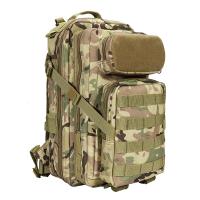 China 600D Oxford Tactical Backpack 30L Capacity 44x24x26cm Outdoor Military Hiking Bag with MOLLE System for sale