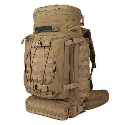 China 90L Multifunctional Molle Tactical Shoulder Bag - 74x37x32cm Outdoor Camping Backpack with 1000D Polyester for sale