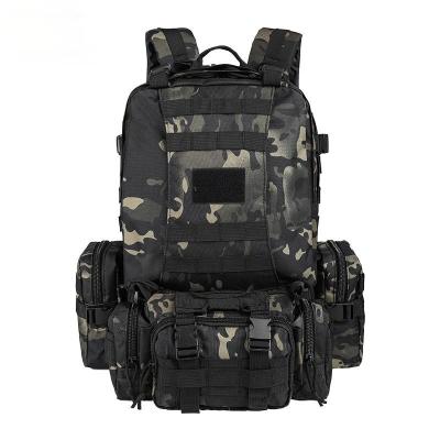 China 36-50L MOLLE Tactical Backpack 50×48×20cm 600D Polyester for Outdoor Hiking Military Operations for sale