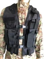 China Custom MOLLE Tactical Vest 600D Polyester Plate Carrier 1.5kg Adjustable Outdoor Gear for sale
