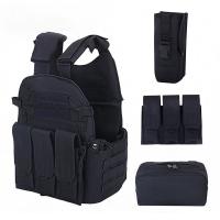 China Customizable Quick Release Tactical Vest with MOLLE System - 1.5kg Weight, 1000pcs MOQ for sale