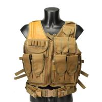 China Multifunctional Summer Tactical Vest with MOLLE System - 1kg Weight, M-3XL Sizes, Breathable Combat Equipment for sale