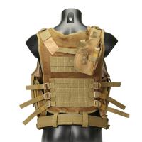 China Multifunctional Summer Tactical Vest with MOLLE System - 1kg Weight, M-3XL Sizes, Breathable Combat Equipment for sale
