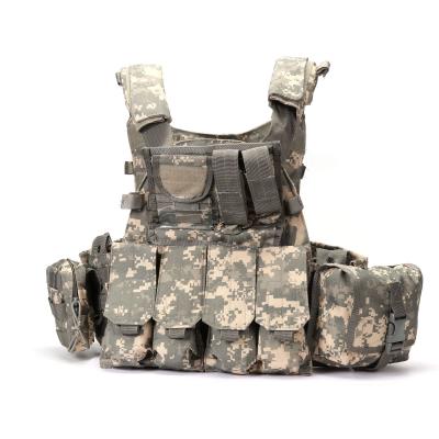 China BAOYI 1000D Tactical Combat Vest with MOLLE System - 1.9kg Weight, M-3XL Sizes for Outdoor Activities for sale