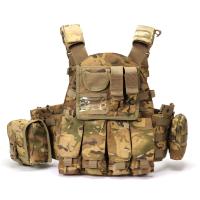 China BAOYI 1000D Tactical Combat Vest with MOLLE System - 1.9kg Weight, M-3XL Sizes for Outdoor Activities for sale