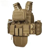 China CS Field Protective Combat Waistcoat 1000D Polyester MOLLE System 1.95kg Tactical Vest M-3XL for sale