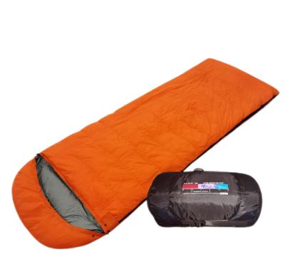 China 320T Polyester Envelope Folding Sleeping Bag 210x80cm with 150kg Capacity for Outdoor Camping and Military Use for sale