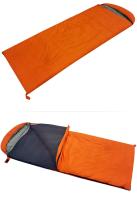 China 320T Polyester Envelope Folding Sleeping Bag 210x80cm with 150kg Capacity for Outdoor Camping and Military Use for sale