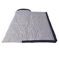 China Water Resistant White Goose Down Sleeping Bag 210x80x50cm with 1.5kg/2kg/2.5kg Options for 4-Season Outdoor Camping for sale