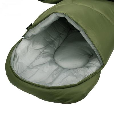 China 190T Polyester Waterproof Sleeping Bag 235x186cm 3kg for Camping Hiking Mountaineering for sale