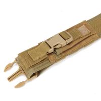 China Nylon Quick Release Military Belt 125cm Length with MOLLE Webbing for Tactical Outdoor Use for sale