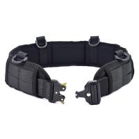 China 126cm Military MOLLE Tactical Belt with 3.8cm Width and Quick-Release Buckle for Outdoor and Tactical Use for sale