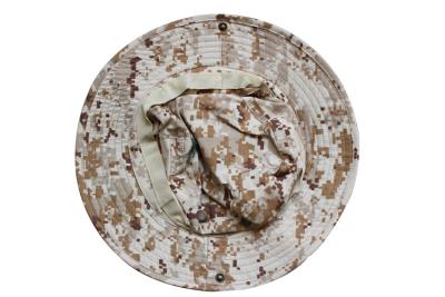 China Polyester Cotton Military Boonie Cap with Adjustable Strap - S-3XL Sizes, 0.3kg Weight, A-Tacs FG Camouflage for sale