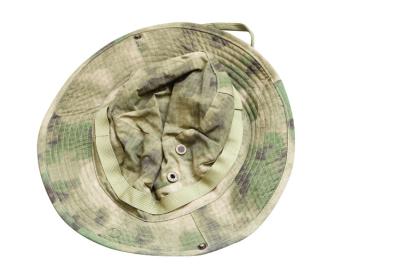 China Customizable Military Boonie Cap - Polyester Cotton Tactical Hat with Adjustable Strap, Sizes S-3XL, 0.3kg Weight for sale