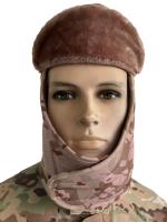 China Windproof Camouflage Military Cap with Fur Lining - 56-62CM Head Circumference, 0.2kg Weight for Winter Hunting for sale