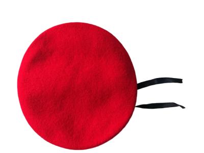 China Custom Military Beret 57cm Head Circumference Tactical Red Cap for sale