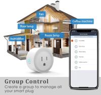 China Mini Smart Plugs WIFI 2.4GHz Alexa Controlled Power Socket for residential for sale