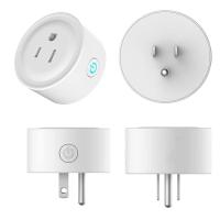 China Tuya Smart Life Wifi Smart Plug Socket No Hub Required FCC Approved for sale