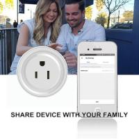 China Non Grounding Voice Control Smart Plug Wifi Outlet 10A CE Approved for sale