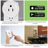 China Home Automation Tuya Smart Outlet With Remote Switch CE Certificate for sale