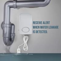 China FCC Certificate Smart Home Water Leak Detector , Tuya Water Leak Sensor for sale