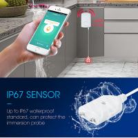 China FCC Certificate Smart Home Water Leak Detector , Tuya Water Leak Sensor for sale