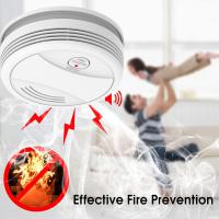 China Wireless Photoelectric Smoke Alarm Detector 90db Decibel With Remote Control for sale