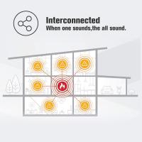 China OEM Round Wireless Vibration Security Alarm , Wireless Glass Break Detector sensor for sale
