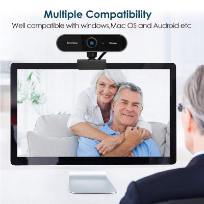 China Full Hd 1080p USB Webcam With Microphone Auto Focus ROHS Certificate for sale
