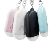 China Persoanl Self Defense 130db Loud Siren Led Flash Light Usb Rechargeable Security alarm for sale