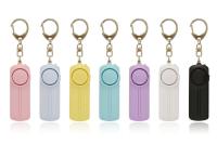 China Self Defense Keychain Alarm 2021 Best Seller New Design Alarm With AAA Battery for sale