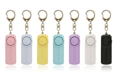 China Self Defense Keychain Alarm 2021 Best Seller New Design Alarm With AAA Battery for sale