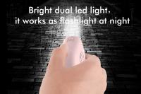 China Personal Keychain Alarm Defense Women Anti Attack Rape 130db Led Light Weapon for sale