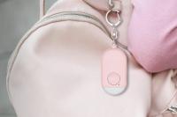 China LED Flashlight Self Defense alarm Emergency Button Panic Safe LED Flashlight Alarm For Girls for sale