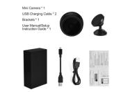 China FCC Wireless Mini Wifi Ip Camera Home Outdoor Security Camera Night Vision Hd 1080p for sale