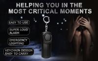 China Lightweight Mini Personal Panic Alarm Devices , 49g Self Defense Alarm Keychain for sale