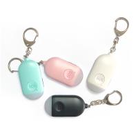 China Emergency Led Light Rechargeable Personal Alarm Keychain With SOS Button for sale