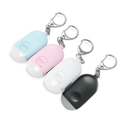 China Personal Alarm Keychain Loud Siren Wholesale Wolf Key Pendant Security Alarm for sale