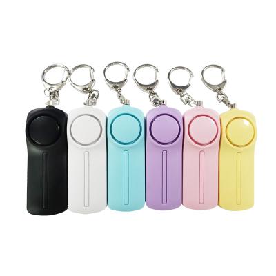 China Portable Keychain Alarm Self Defense 7 Colors Personal Alarms For Protection portable easy for use for sale