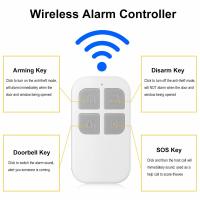 China Wireless Remote Control Smart Home Alarm System Burglar Alarm System Wireless Home Security for sale