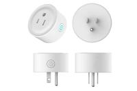 China 68g 220V Wifi Smart Plug Socket Remote Control US Style For Home for sale