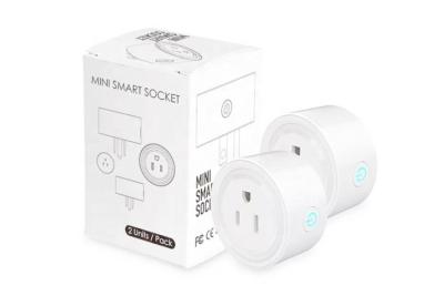China Non Grounding Voice Control Smart Plug Wifi Outlet 10A CE Approved for sale