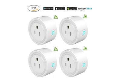 China Lightweight App Controlled Wifi Smart Plug Socket Alexa ROHS Approved for sale