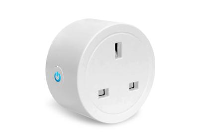 China Voice Control FCC Approved Wifi Smart Plug Socket UK Standard for sale