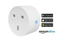 China Voice Control FCC Approved Wifi Smart Plug Socket UK Standard for sale