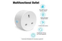 China Voice Control FCC Approved Wifi Smart Plug Socket UK Standard for sale