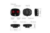 China Ip67 Waterproof Pet GPS Tracker , 35g Dog Collar Tracking Device for sale