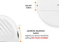 China Window Alarm Sensors 125dB Ultra-Slim Wireless Glass Break Detector Vibration Alarm for sale