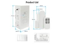 China Door Window Sensor Security Wireless Magnetic Home Anti-Burglar Security Alarm System for sale